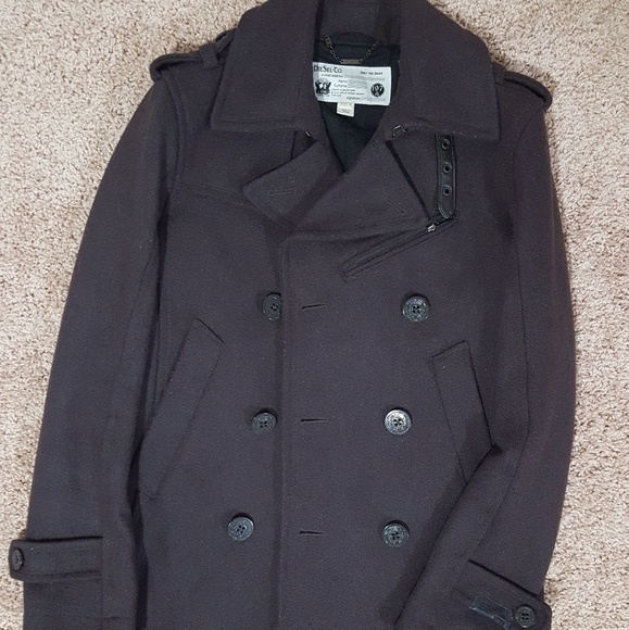 Diesel | Jackets & Coats | Wool Coat | Poshmark